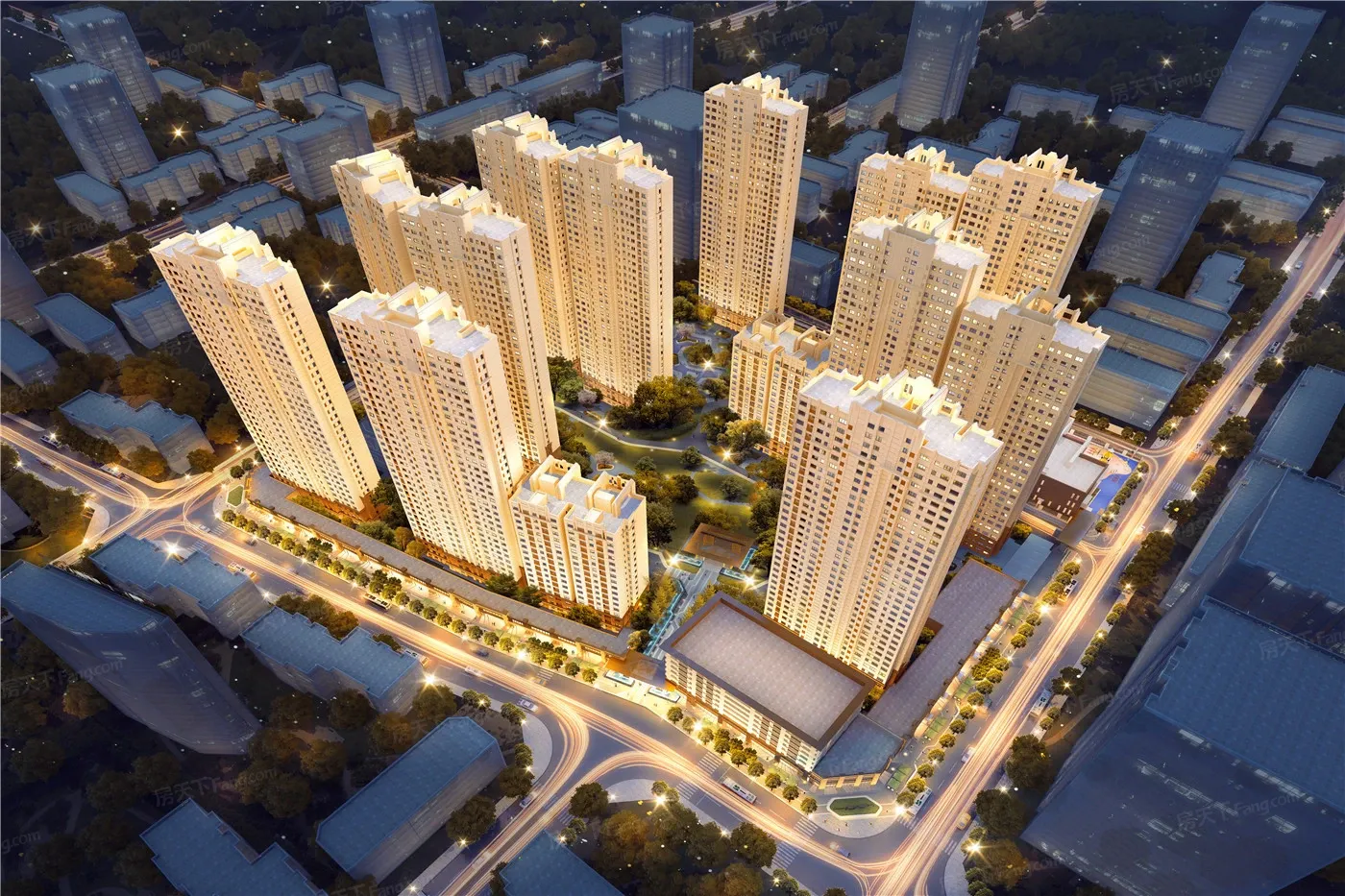 璟宸尊域府图片_样板间图_位置图_装修效果图-西安房天下